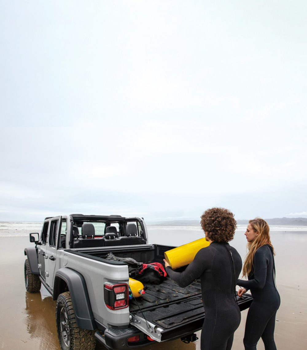 Jeep® Gladiator Utility - Prime Payload Capability