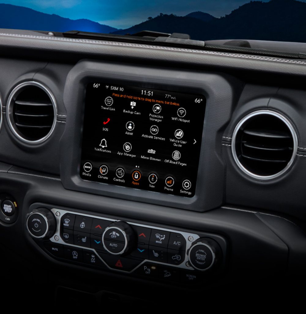 Jeep® Wrangler Technology - Uconnect System and More